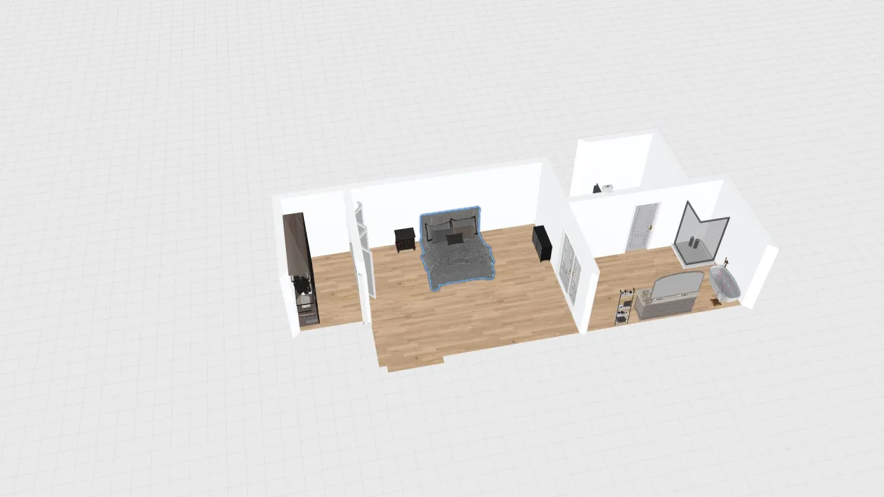 sullivan master bedroom created by Garrett Sullivan on Homestyler