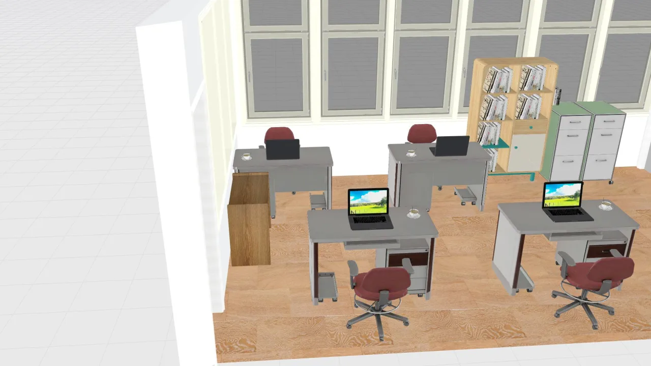 Ruangan HRD created by polymindo permata on Homestyler