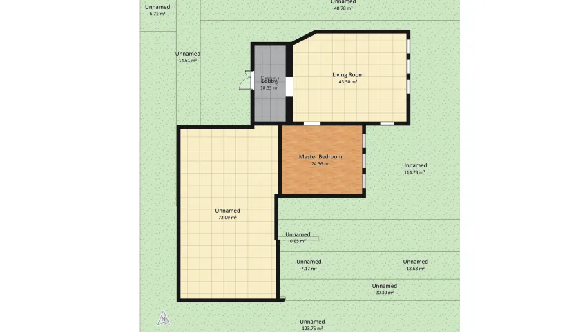 Room 2- Bold Colors and Geometry created by daniele laghi on Homestyler