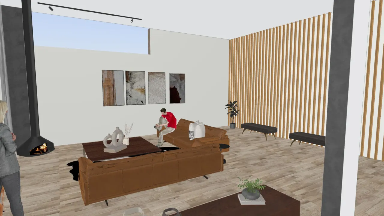 Copy of Copy of Copy of 8 Industrial Style Tall Single Room created by ...