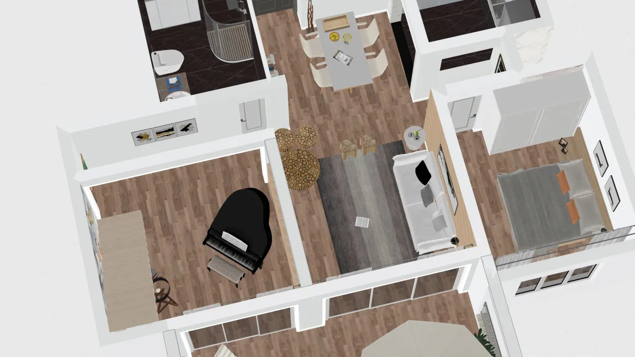 Full House Interior design created by KAAVEENAA A/P SANMUGAM Moe on ...