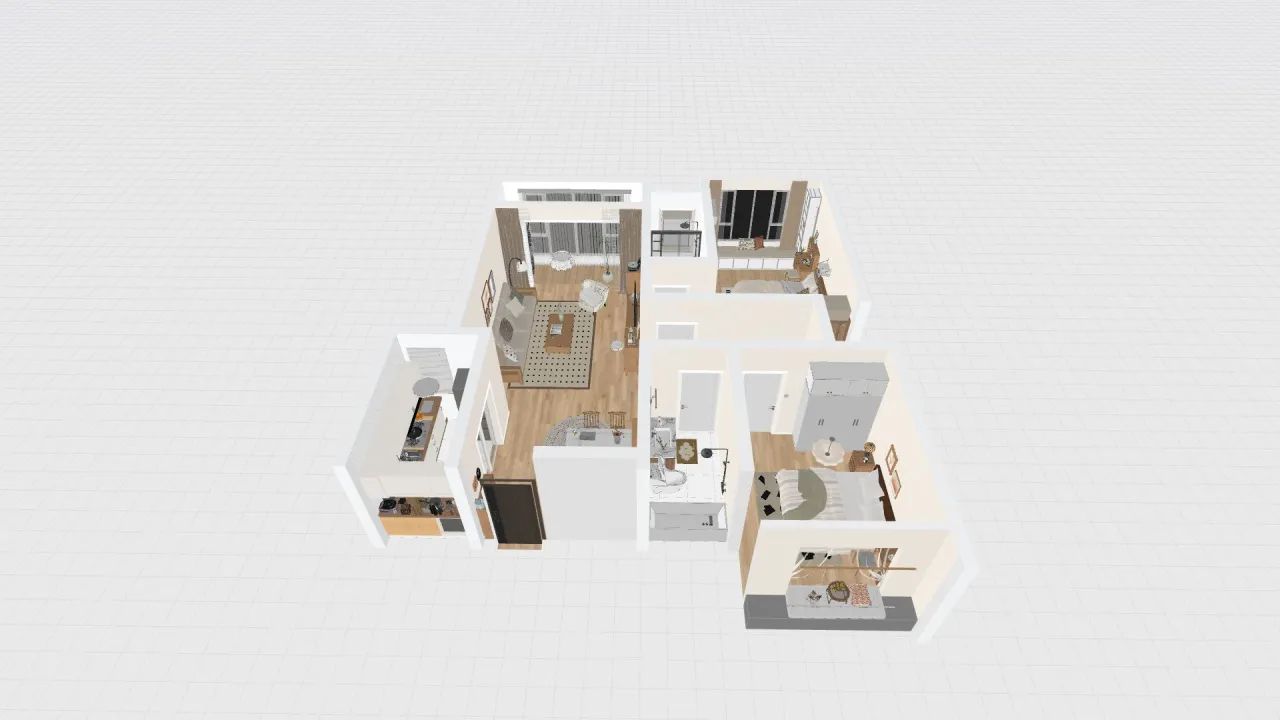 Callands Home created by choco_lk on Homestyler