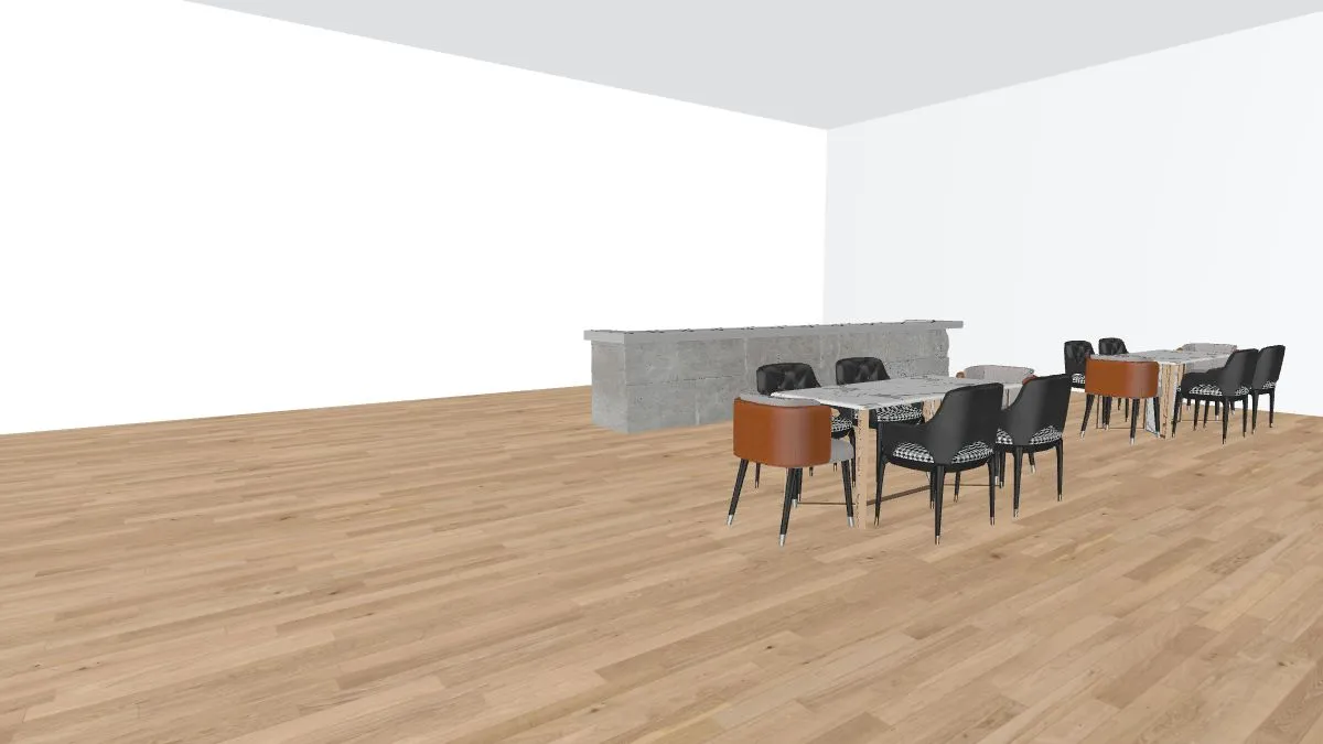 Restaurant- In Progress created by Alexis B on Homestyler