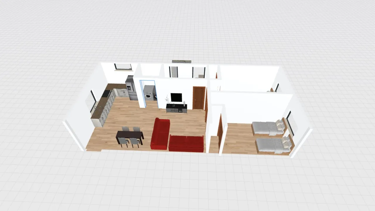 Copy of draft of big kitchen number 2 with only 1 bath created by ...