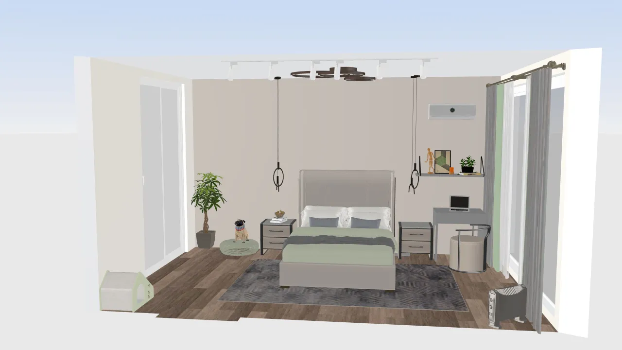 RCP 2 Diskill_Bedroom _ Angela created by angela_verbanova on Homestyler