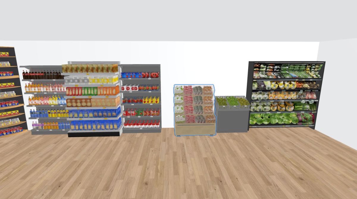 Grocery Store design ideas & pictures (105 sqm)-Homestyler