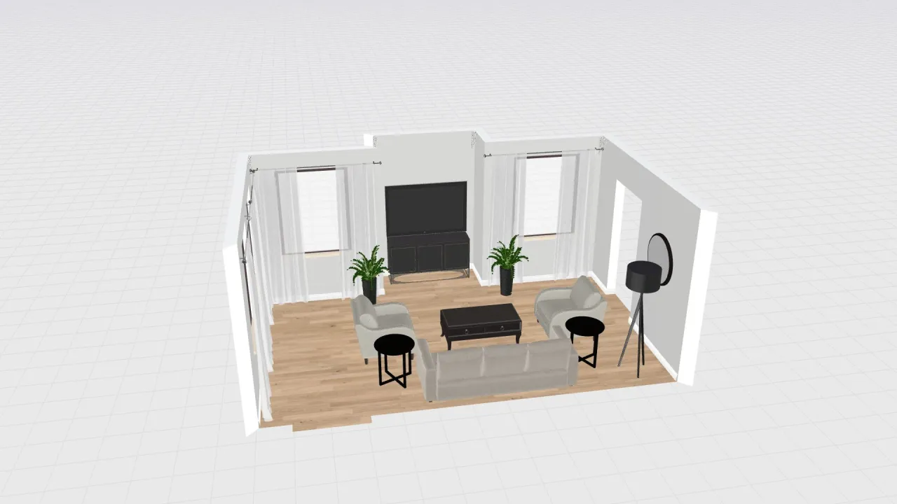 7-2 Living Room_copy created by Brenda Long on Homestyler
