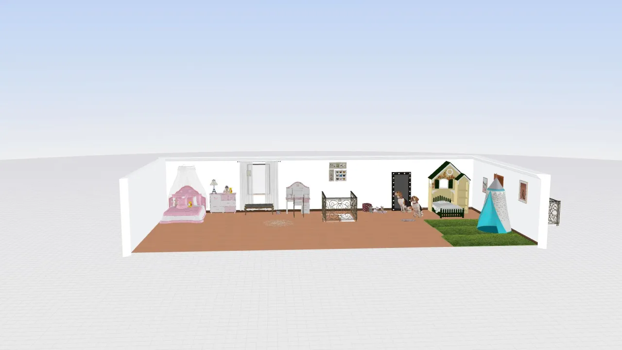 Emily's Dreamhouse created by emily benner on Homestyler