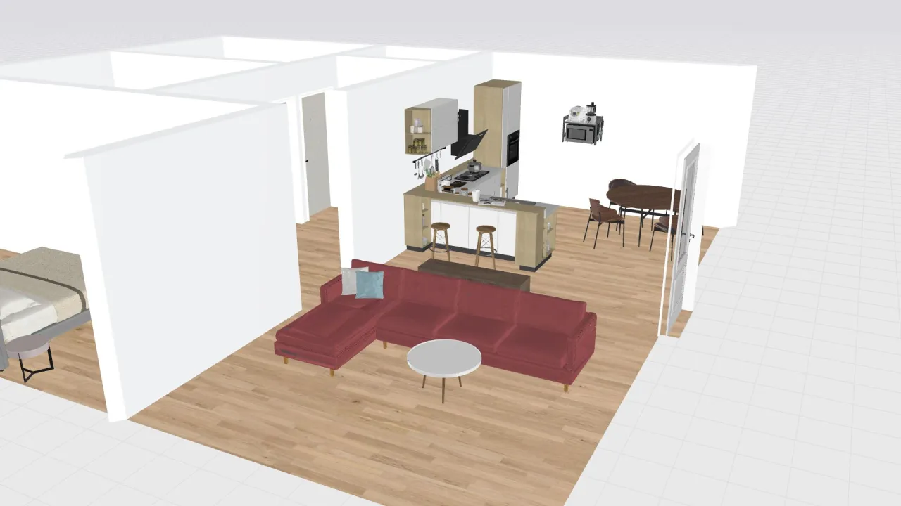 Sample House created by Lauren Hiller on Homestyler