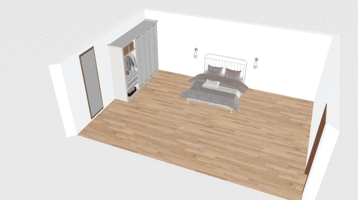 bedroom design ideas & pictures (32 sqm)-Homestyler